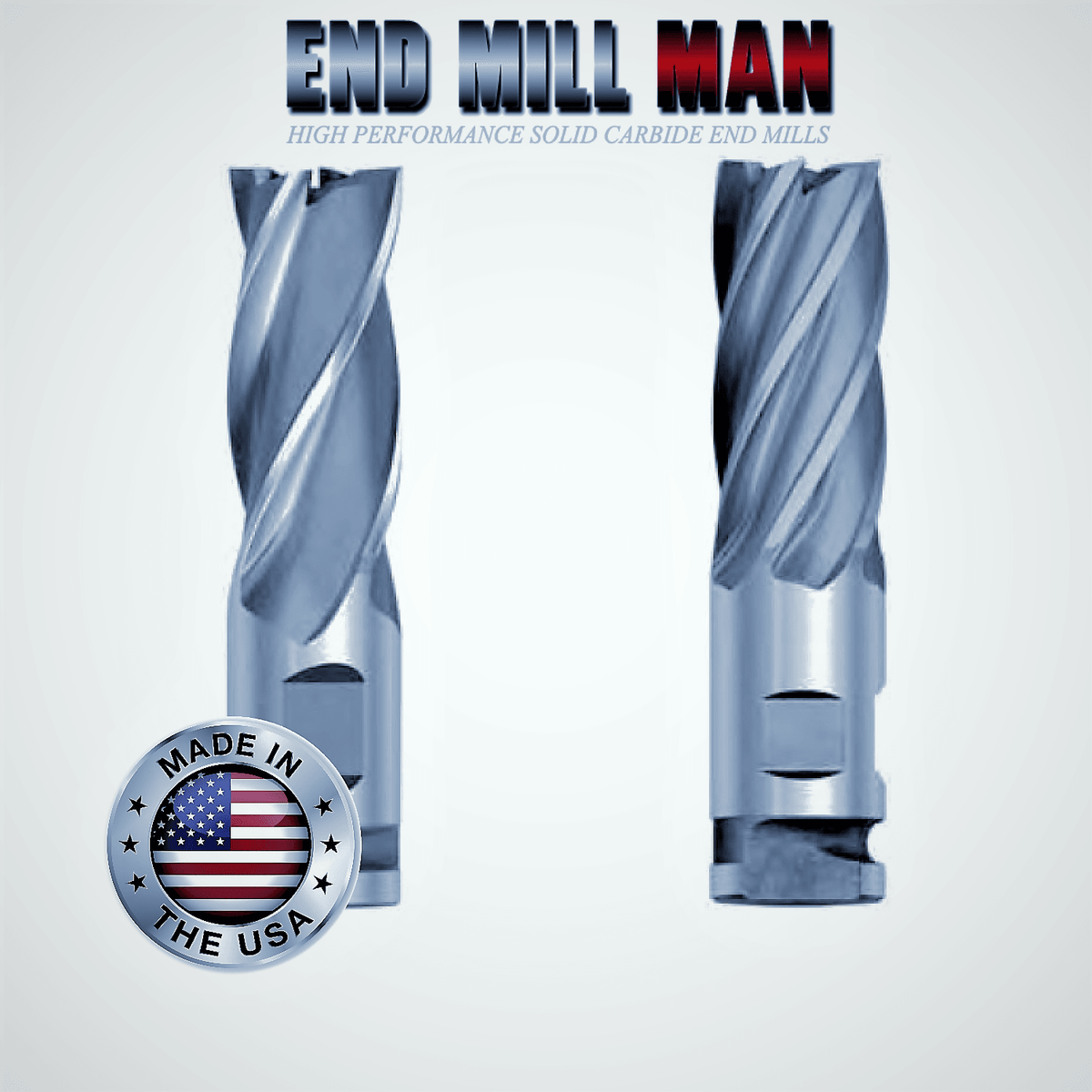 Multi-Flute Heavy Duty Sure-Lock Shank End Mills | The EndMillMan – The ...